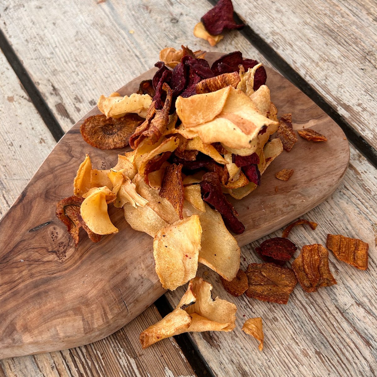 Rodfrugt CHIPS 600 gr. DK - Tør - Rosengaard